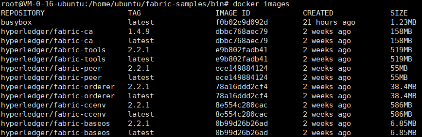 Hyperledger Fabric学习笔记——Install Samples,Binaries,and Docker Images(含手动搭建教程)_pull hyperledger ...