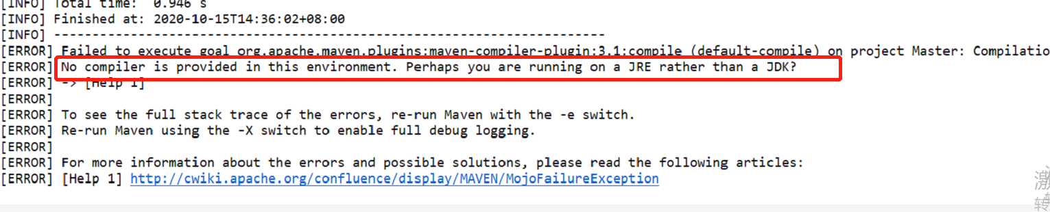 打包maven提示MojoFailureException-CSDN博客