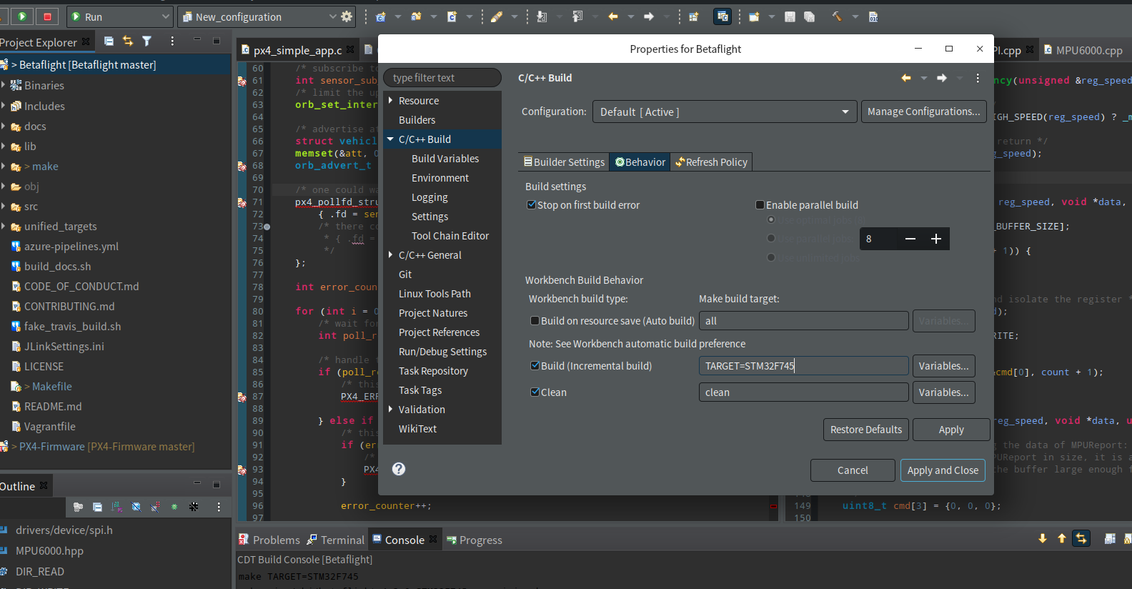 Betaflight二次开发-环境搭建-CSDN博客