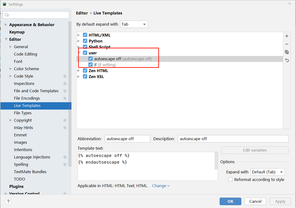 pycharm 编写HTML自动补全 与自定义自动补全_pycharm html自动补全 引入的class 自动补全-CSDN博客