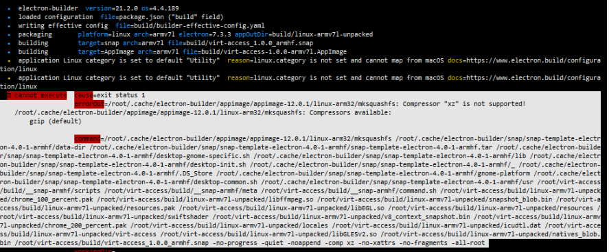 linux下运行和打包electron项目遇到的错误处理（打包使用electron-builder）_application linux category is set to default ...