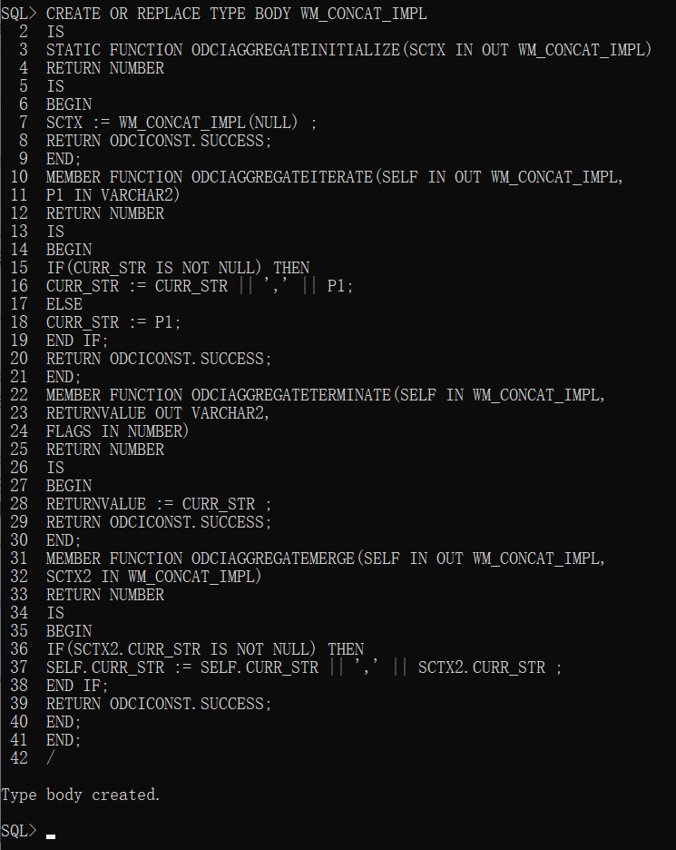 oracle12版本提示没有wm_concat函数（ORA-00904:“WM_CONCAT“:invalid identifier）_oracle没有concat-CSDN博客