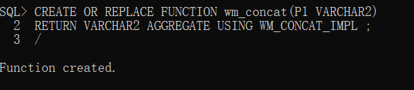oracle12版本提示没有wm_concat函数（ORA-00904:“WM_CONCAT“:invalid identifier）_oracle没有concat-CSDN博客