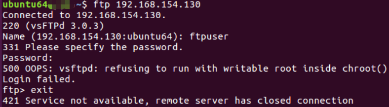 【Ubuntu+ftp】Ubuntu下ftp无法上传文件问题_ubuntu vsftpd上传文件没有权限-CSDN博客