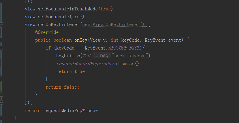 Android完美实现PopupWindow点击外部不消失，同时点击返回键消失_设置popupwindow点击外部不消失-CSDN博客