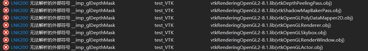VTK在测试时候出现“no override found for vtkpolydatamapper”的完美解决方法-CSDN博客