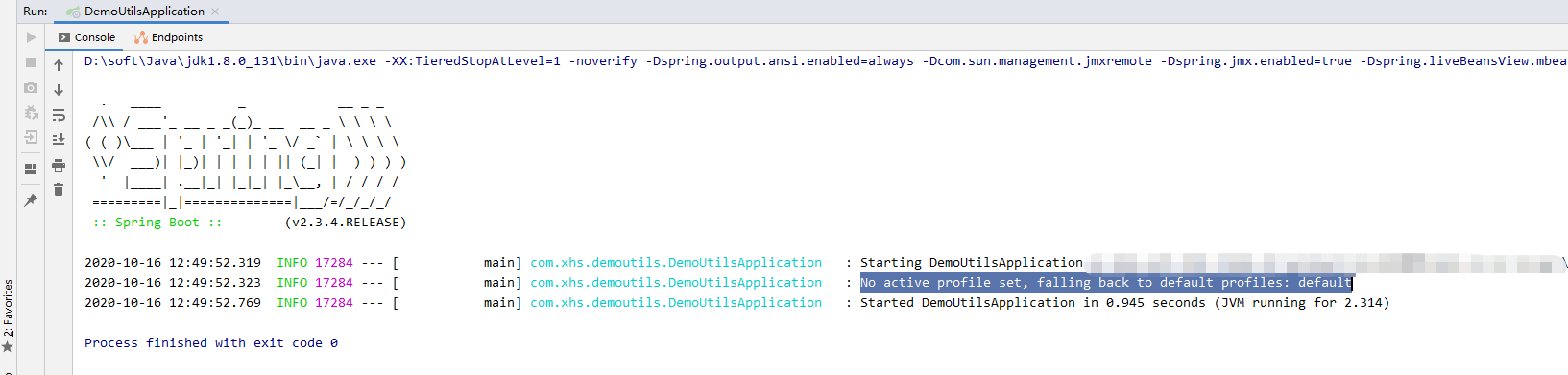 Springboot Project Failed To Start No Active Profile Set Falling Back To Default Profiles