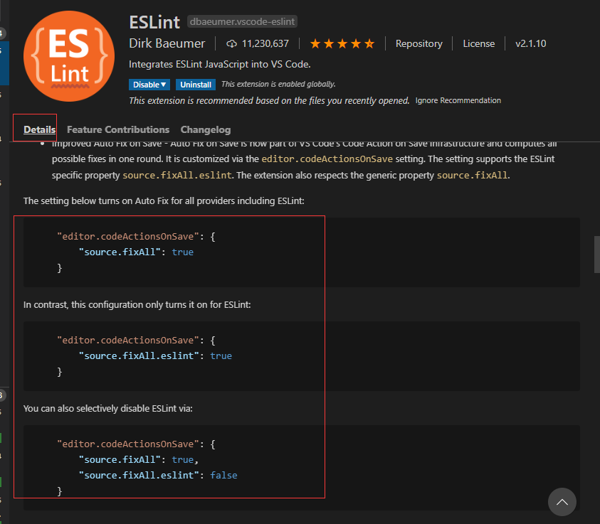 vscode 使用eslint（保存自动格式化）_保存使用eslint.cjs-CSDN博客
