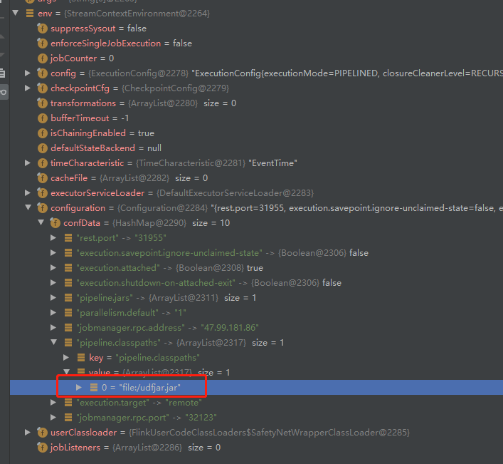 1.11 flink中的动态加载udf jar包_pipeline.classpaths-CSDN博客