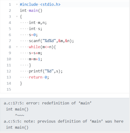 PTA——编译错误[error: redefinition of ‘main’]解决方案_redefinition of main怎么解决-CSDN博客