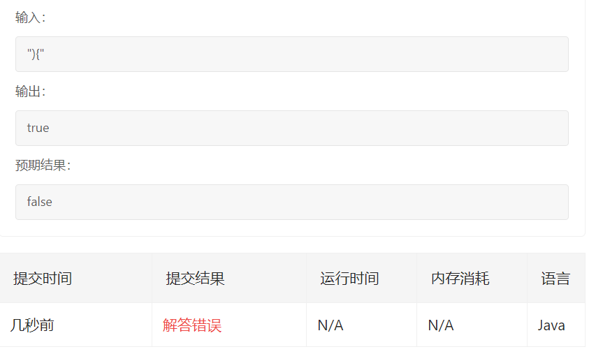 Leetcode Java语言 有效的括号有效的括号leetcode Java Csdn博客