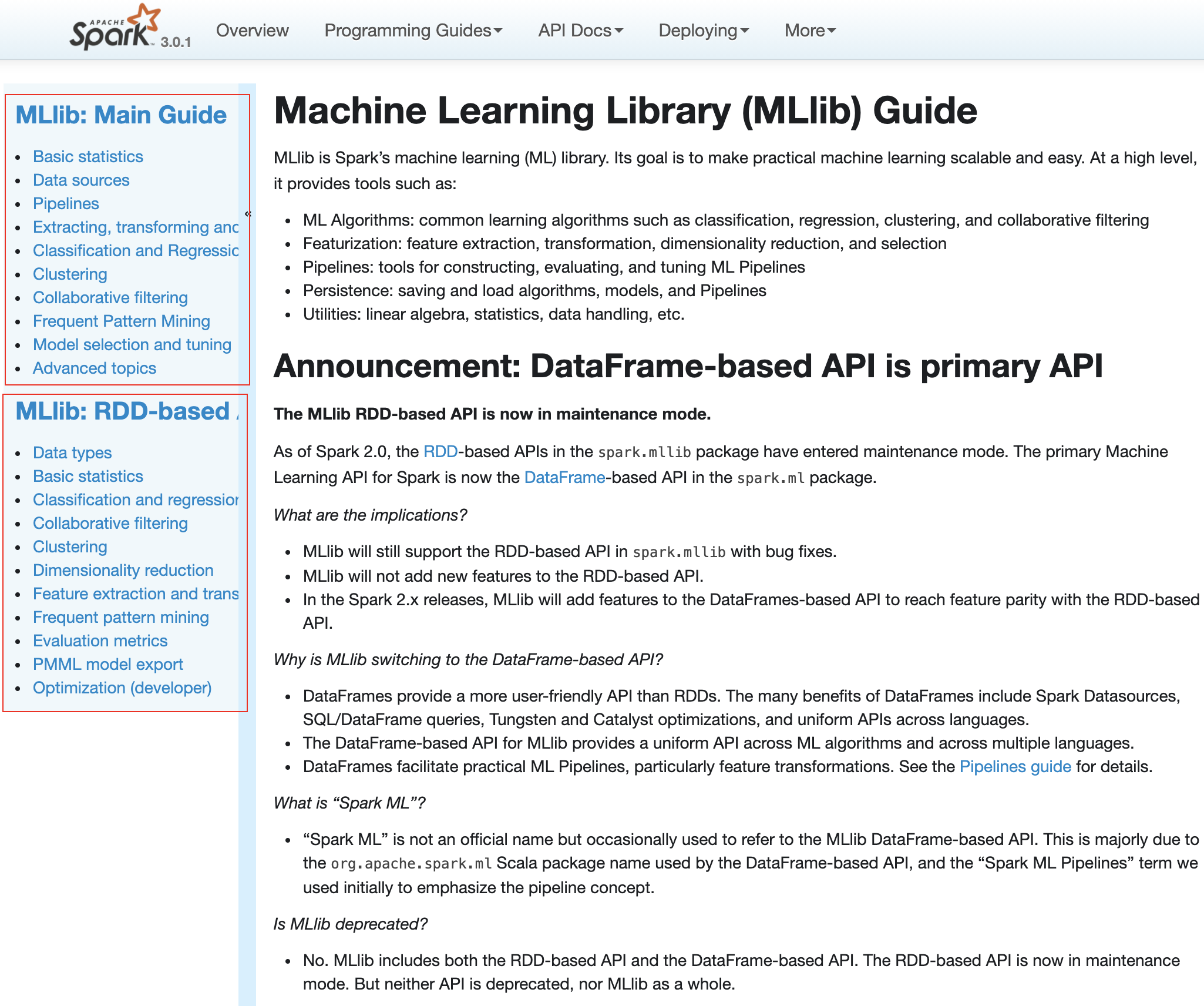 spark(56) -- SparkMllib -- SparkMllib的功能和应用场景_sparkmllib适用场景-CSDN博客