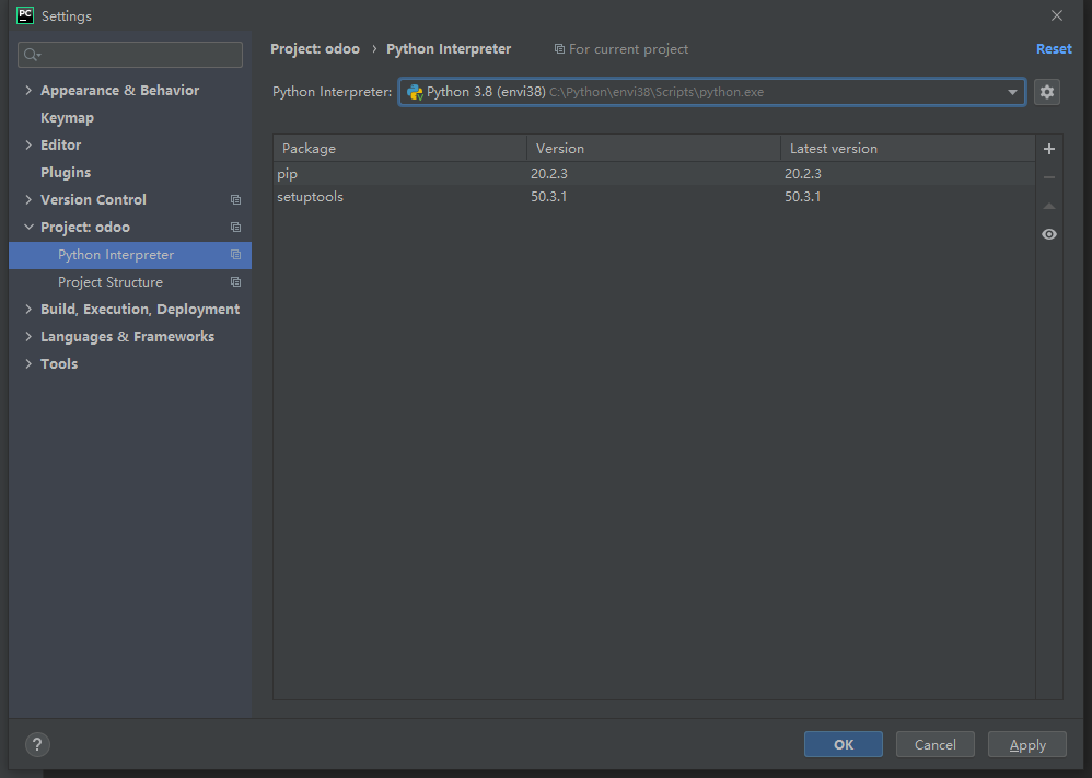 windows 10 PyCharm ODOO 开发环境搭建_odoo17企业版 虚拟环境-CSDN博客