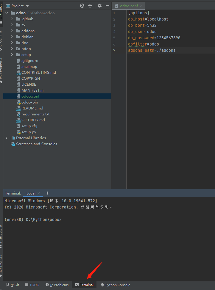 windows 10 PyCharm ODOO 开发环境搭建_odoo17企业版 虚拟环境-CSDN博客