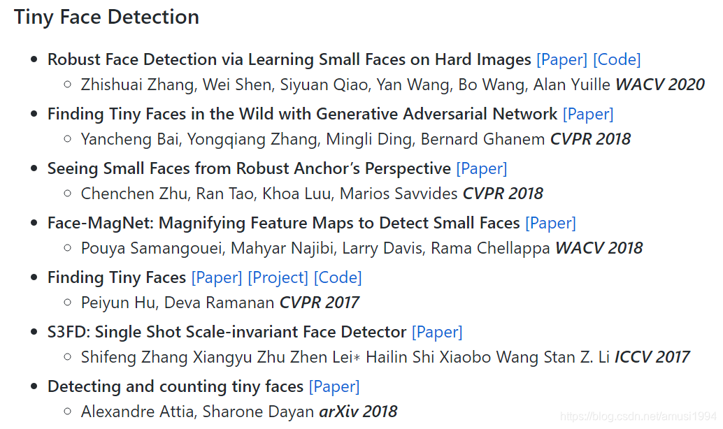Github:小目标检测最全资料集锦 Amusi(cver)的博客 Csdn博客 小目标检测数据集