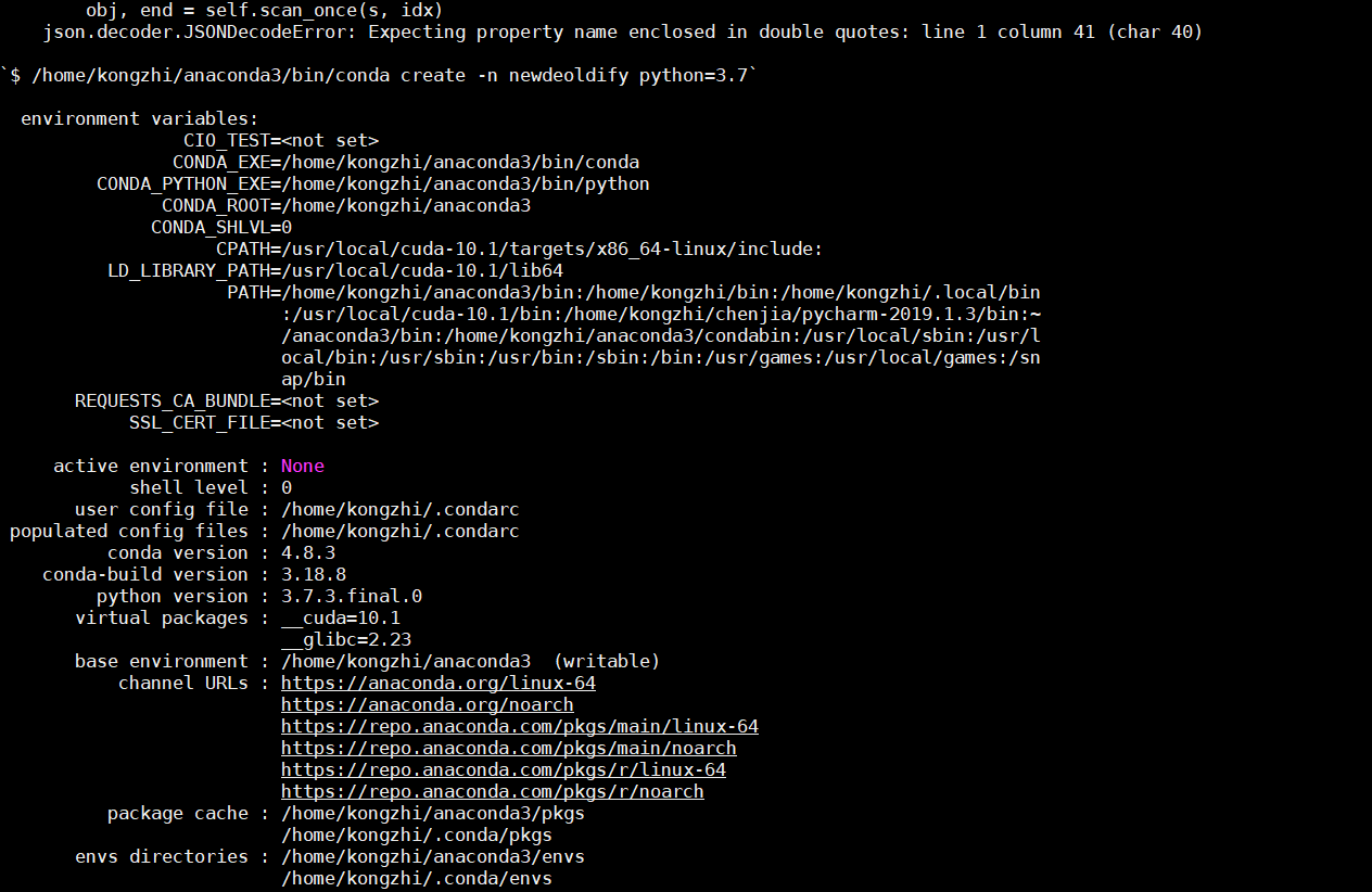 使用conda时出现Solving environment: failed ERROR REPORT错误解决(3种方法)_solving environment: failed ...
