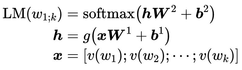 神经网络语言模型NNLM理解(有可运行代码pytorch实现)_nnlm-zh-dim128 pytorch 类似-CSDN博客