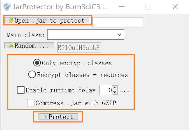 JAVA加壳保护之JarProtector的使用小记_jar-protect-CSDN博客