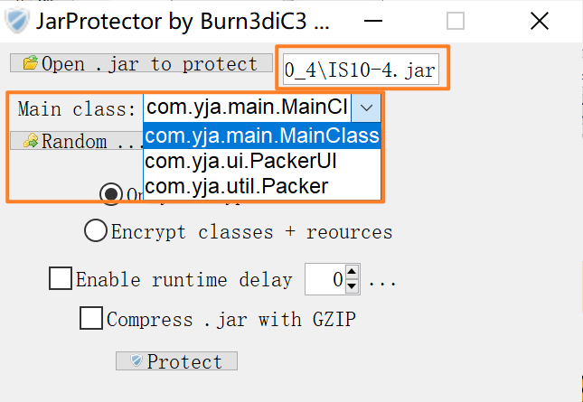 JAVA加壳保护之JarProtector的使用小记_jar-protect-CSDN博客