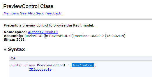 Revit二次开发知识分享（十） 预览界面_revit previewcontrol-CSDN博客