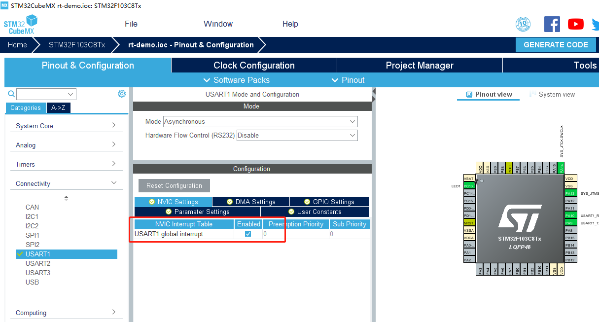 rt-thread学习笔记——4、RT-Thread实现 FinSH 组件（中断方式获取）_rtthread fish接收-CSDN博客