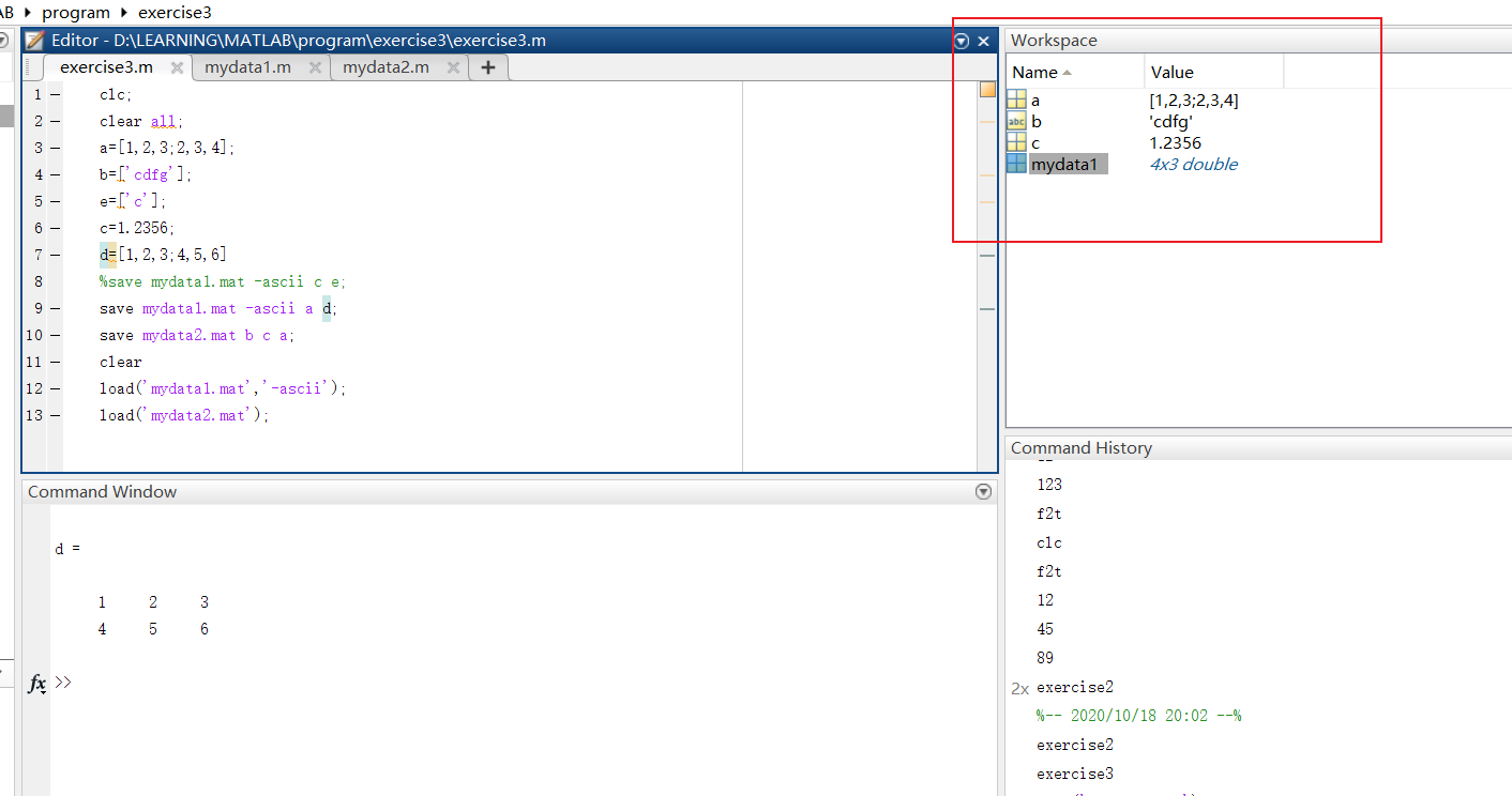 Matlab学习笔记(1)--Matlab基础矩阵运算学习_matlab 中i+1怎么写-CSDN博客