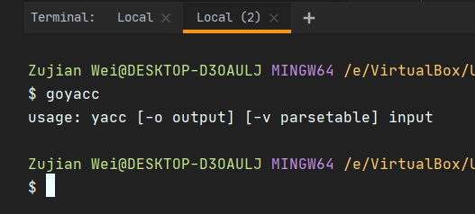 GoYacc的简单使用-CSDN博客