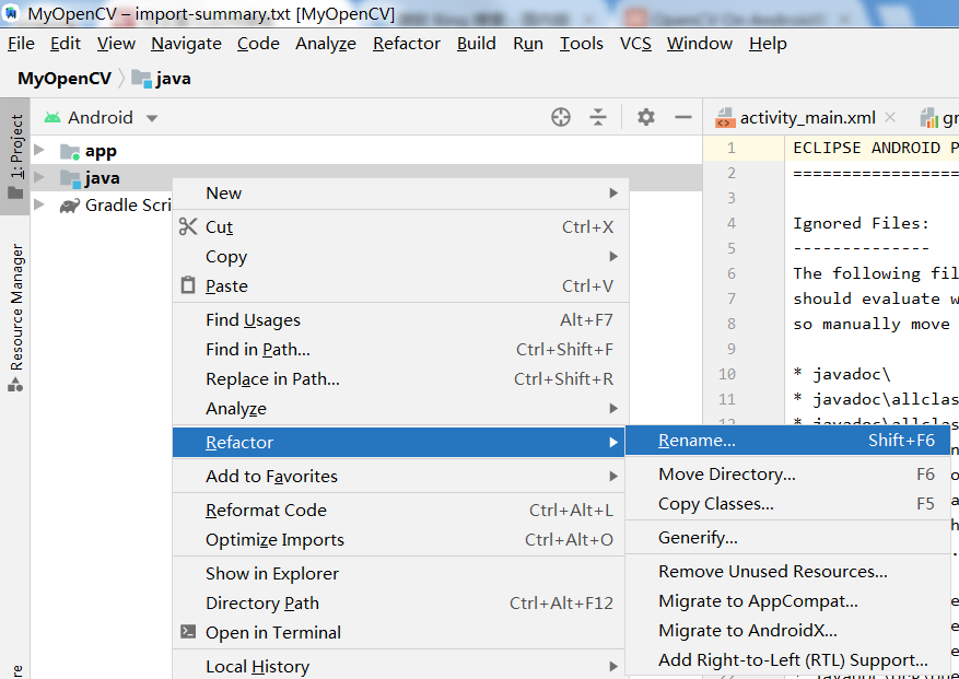 安卓数字图像处理实战（1）——集成并使用OpenCV4.4_android中怎么把opencv的videocapture打开并显示在图像框中-CSDN博客