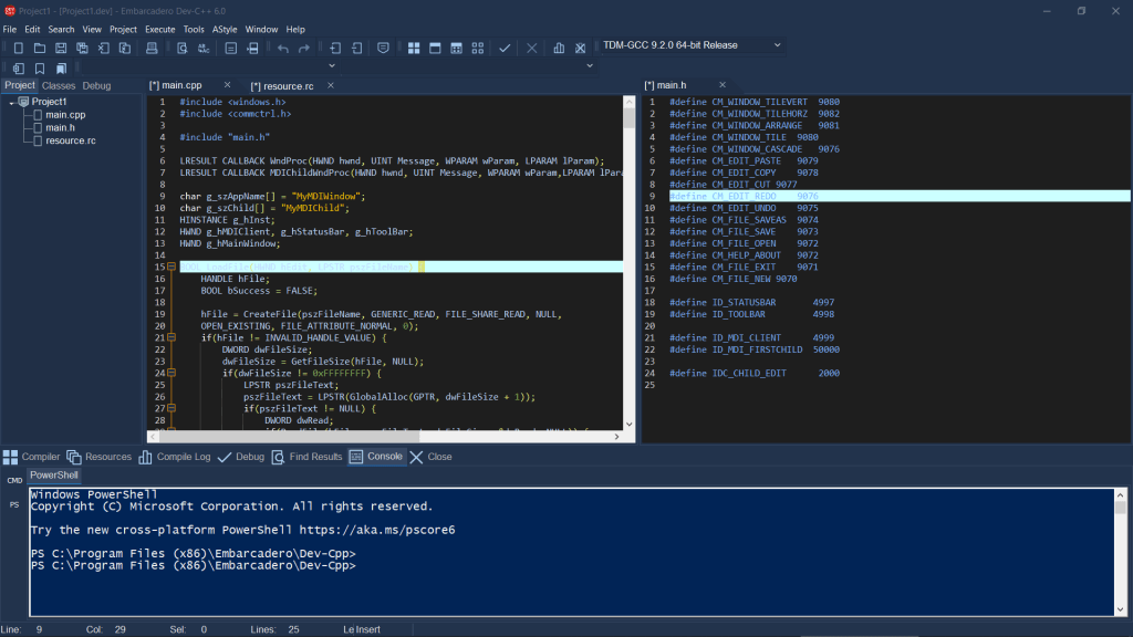 Embarcadero赞助开源软件Dev-C ++采用Delphi 10.4.1开发Windows 本机 C ++ IDE 6.0版 ...