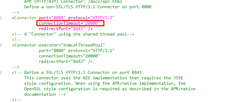 tomcat请求超时错误问题_connectiontimeout="20000-CSDN博客