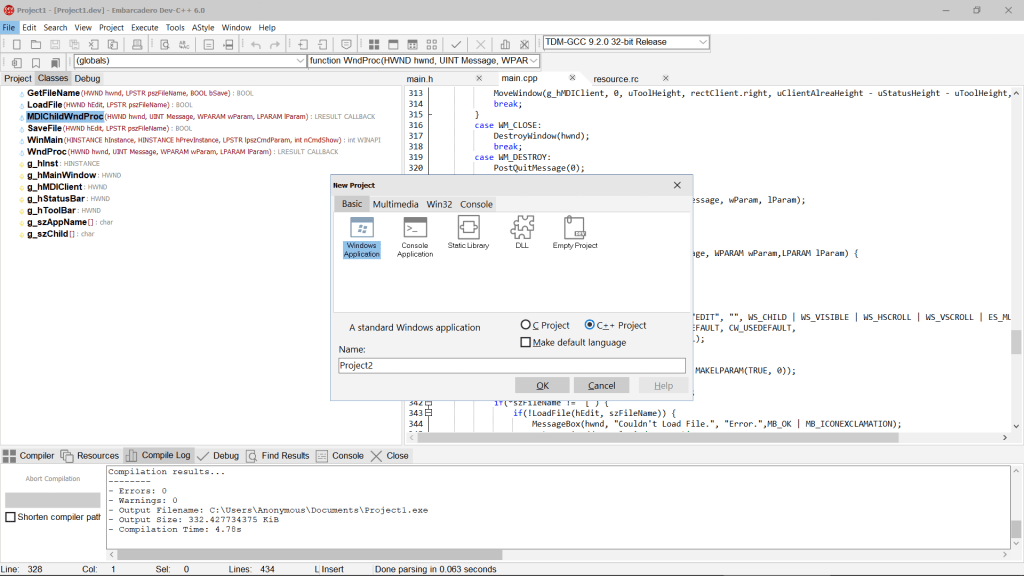 Embarcadero赞助开源软件Dev-C ++采用Delphi 10.4.1开发Windows 本机 C ++ IDE 6.0版_embarcadero dev-c++是什么软件-CSDN博客