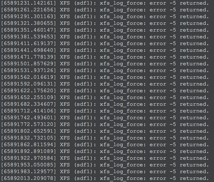 xfs文件系统修复_the filesystem has valuable metadata changes in a -CSDN博客