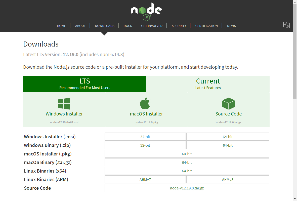 CentOS7 安装NodeJS、CentOS NodeJS源码安装_centos7 nodejs12.19-CSDN博客