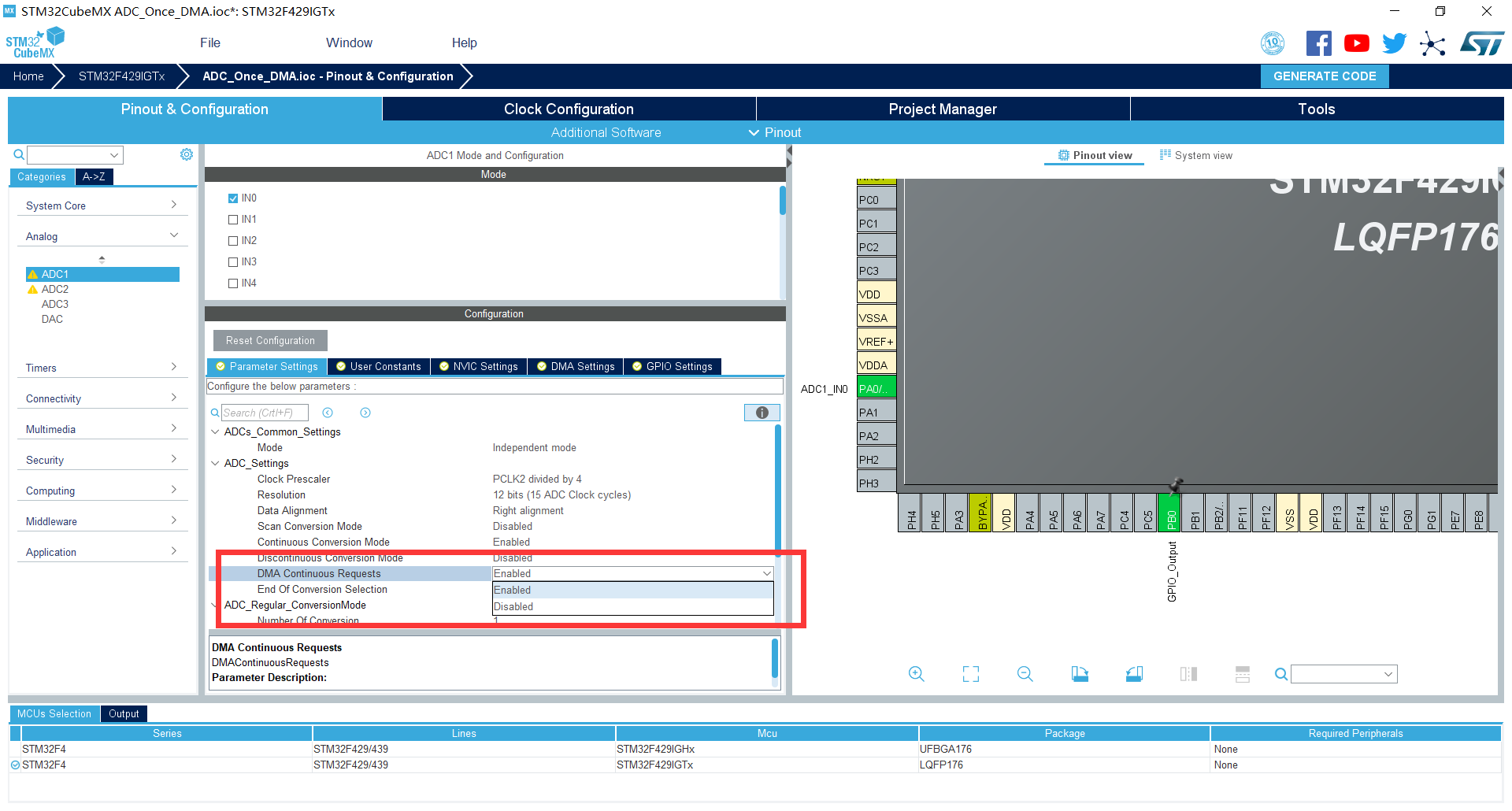 STM32 HAL库 CUBEMX配置 ADC采集_hal库多adc采集-CSDN博客