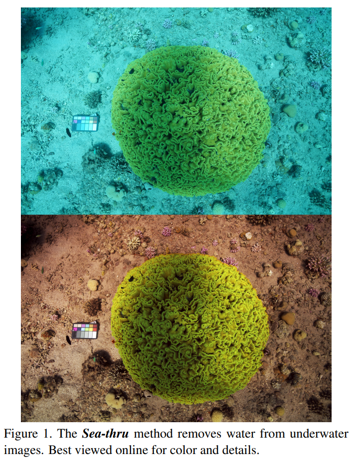Sea-thru: A Method For Removing Water From Underwater Images论文研读-CSDN博客
