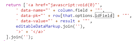 BootstrapTable editable插件 Select之动态设置source_bootstrap edit table select-CSDN博客
