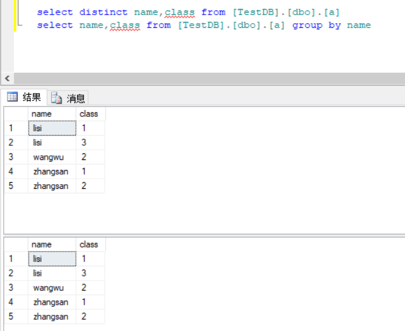 sql 中distinct和group by_sql distinct group by-CSDN博客