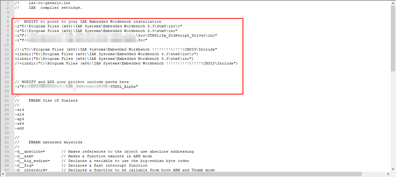 Iar下集成pc Lint代码静态分析工具iar Pc Lint Csdn博客 