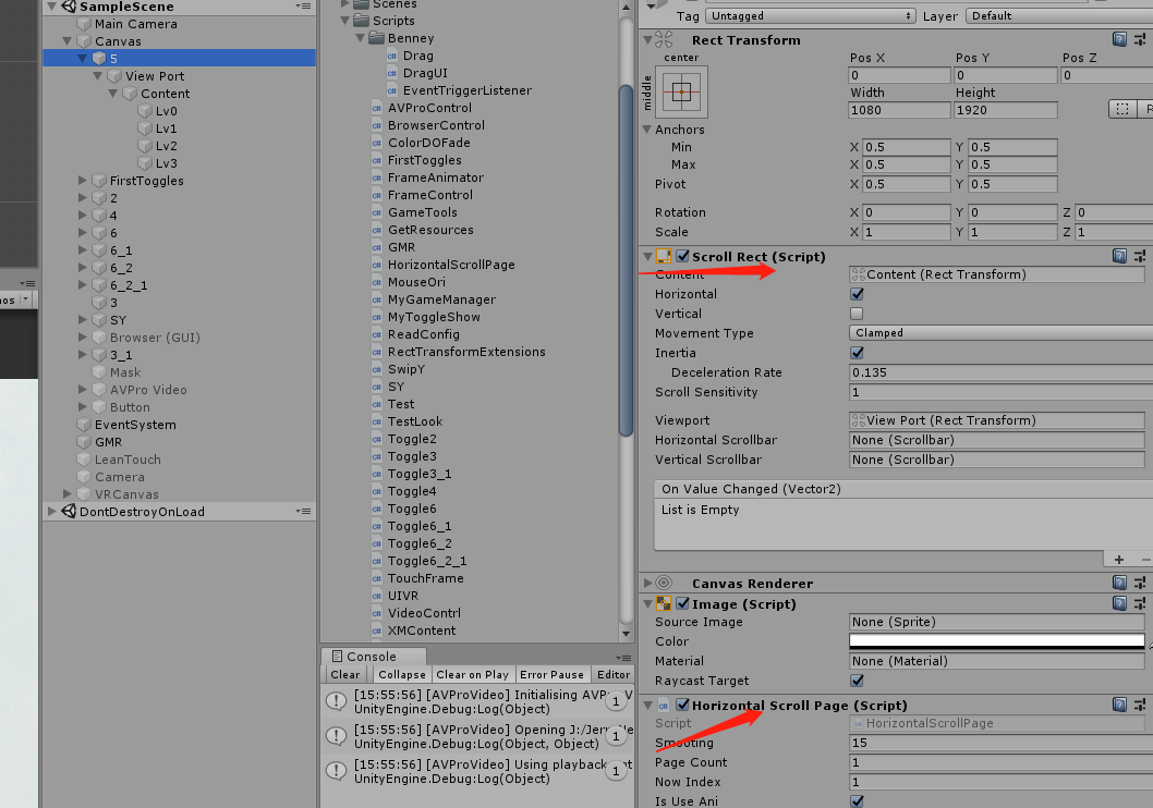 Unity 拖拽翻页效果之通用脚本！unity Horizontalscrollpage Csdn博客 