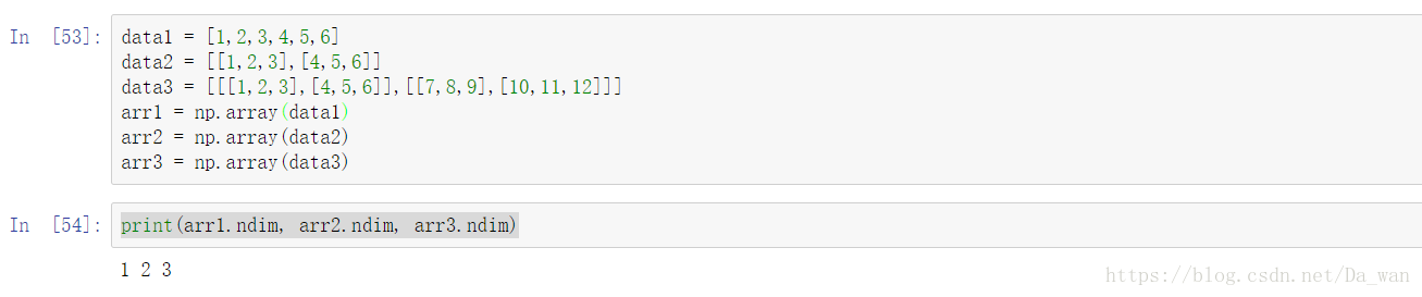 【Numpy】中ndim、shape、dtype、astype的用法_数组shape是啥意思-CSDN博客