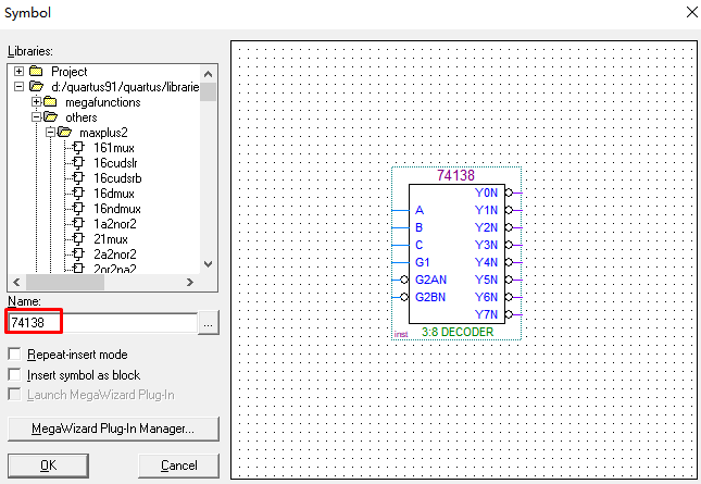 quartus调用74系列的芯片_quartus 原理图设计没有74系列-CSDN博客