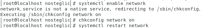 【大数据实验1】bug2：systemctl enable network和systemctl restart network报错_network.service is not native ...