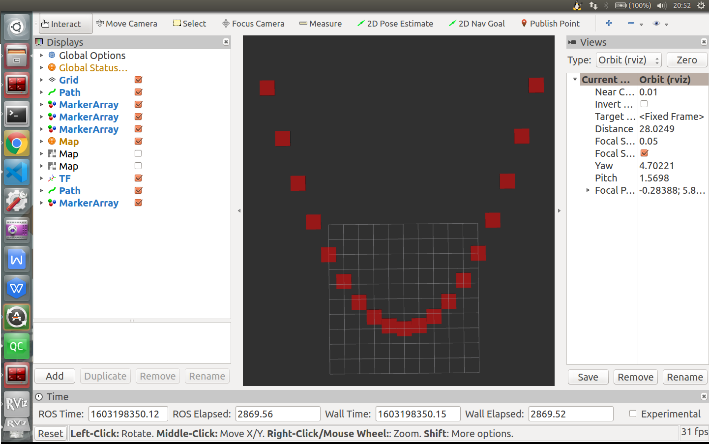 ROS自学实践(12)：visualization_msg消息中MarkerArray示例_visualization msgs marker array-CSDN博客