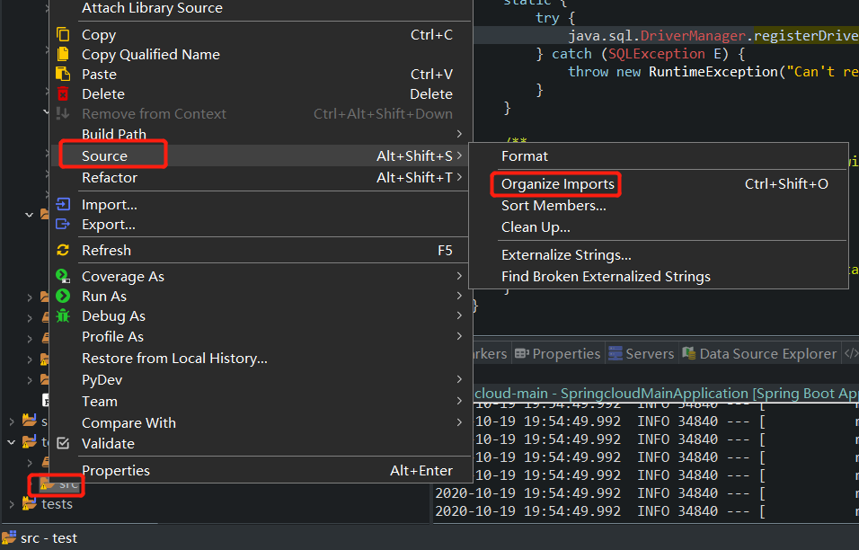 eclipse-快速移除无用import和导入需要import_eclipse 无用import快捷键-CSDN博客
