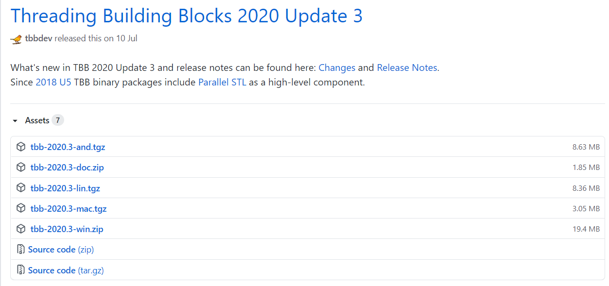 Intel TBB库+VS2019+WIN10配置-CSDN博客