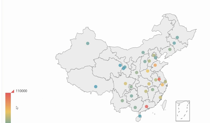 Pythonpyecharts在地图上呈现数据pyecharts地图展示多组数据 Csdn博客 