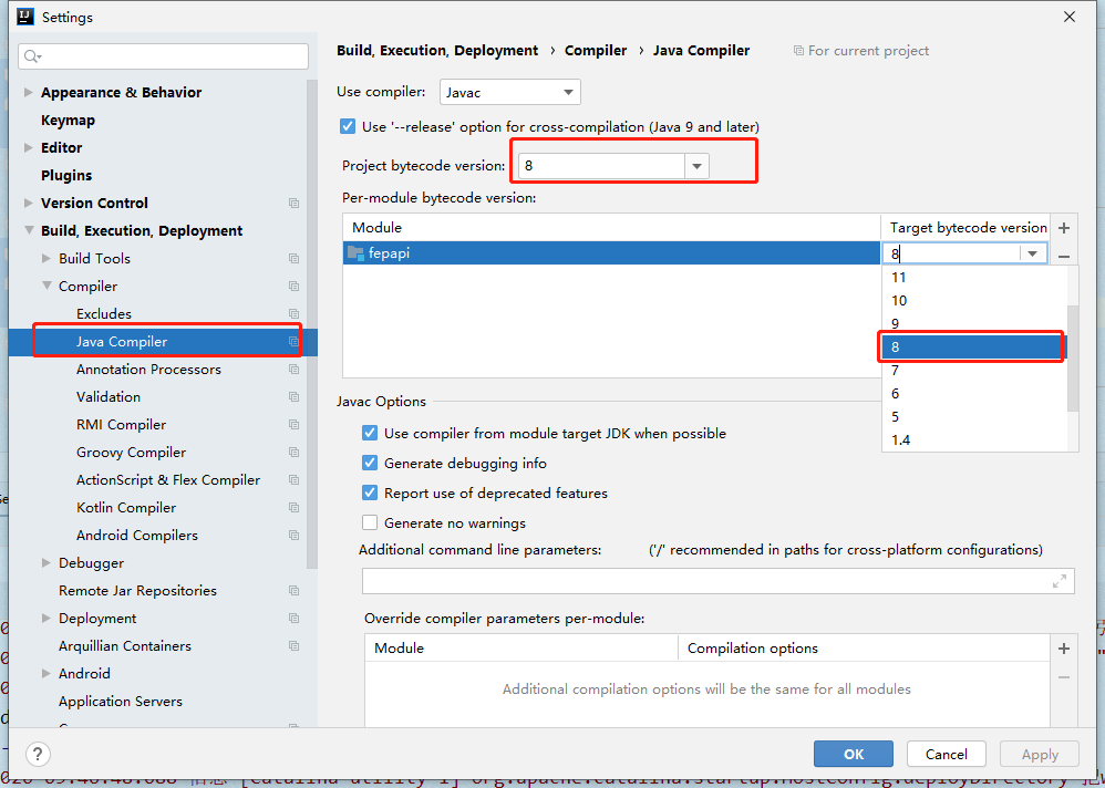 Error: java: Compilation failed: internal java compiler error (internal ...
