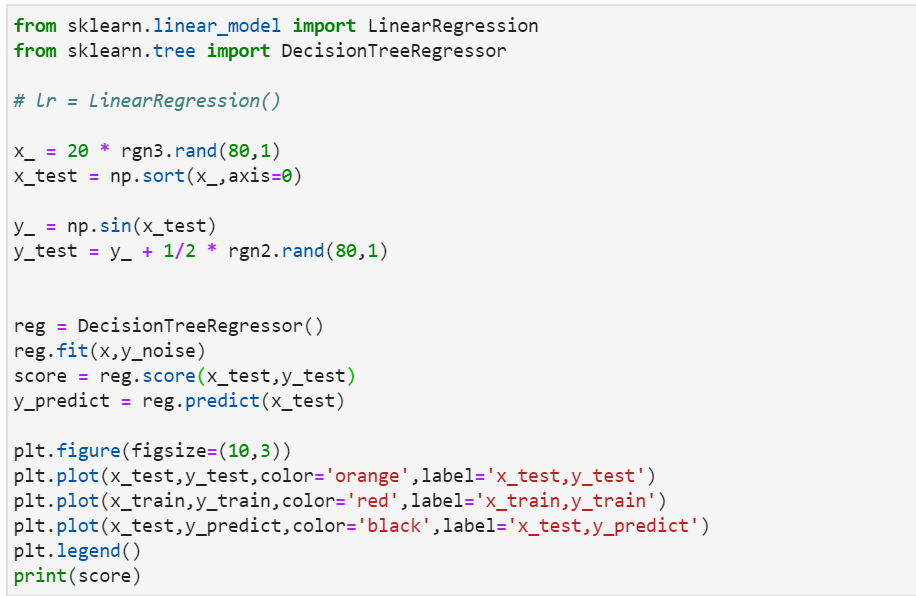 sklearn学习之：（5）回归算法拟合正弦曲线_sklearn拟合曲线-CSDN博客