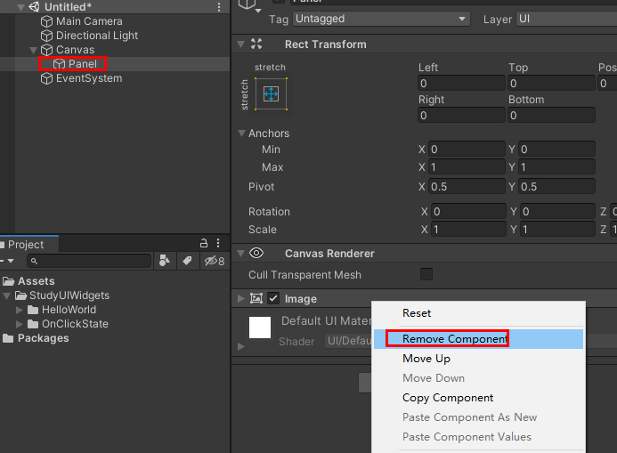 Unity UIWidgets 之 UIWidgets 简单入门使用之 简单点击事件的数据交互使用_ugui getwidget-CSDN博客