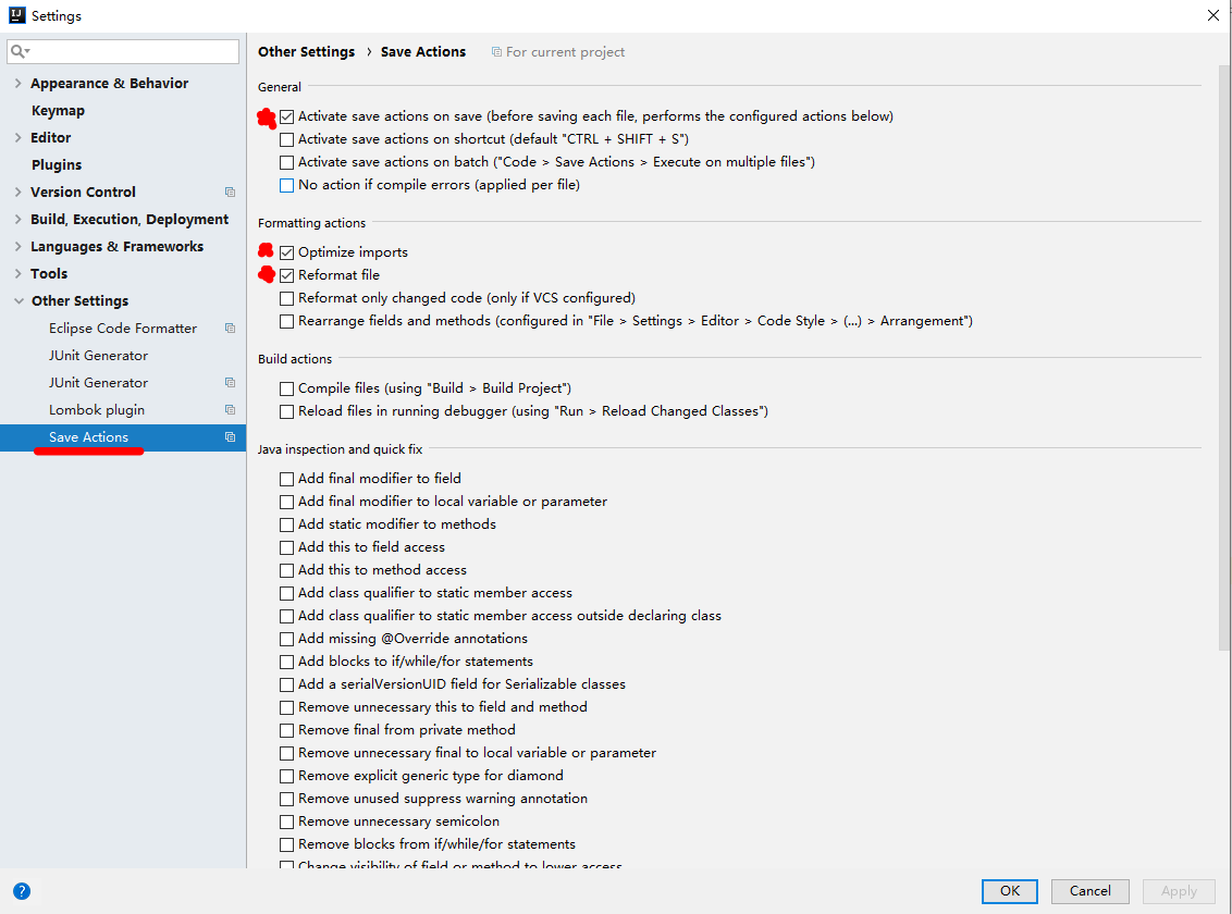 Intellij IDEA code formatting configuration and shortcut keys - Programmer Sought
